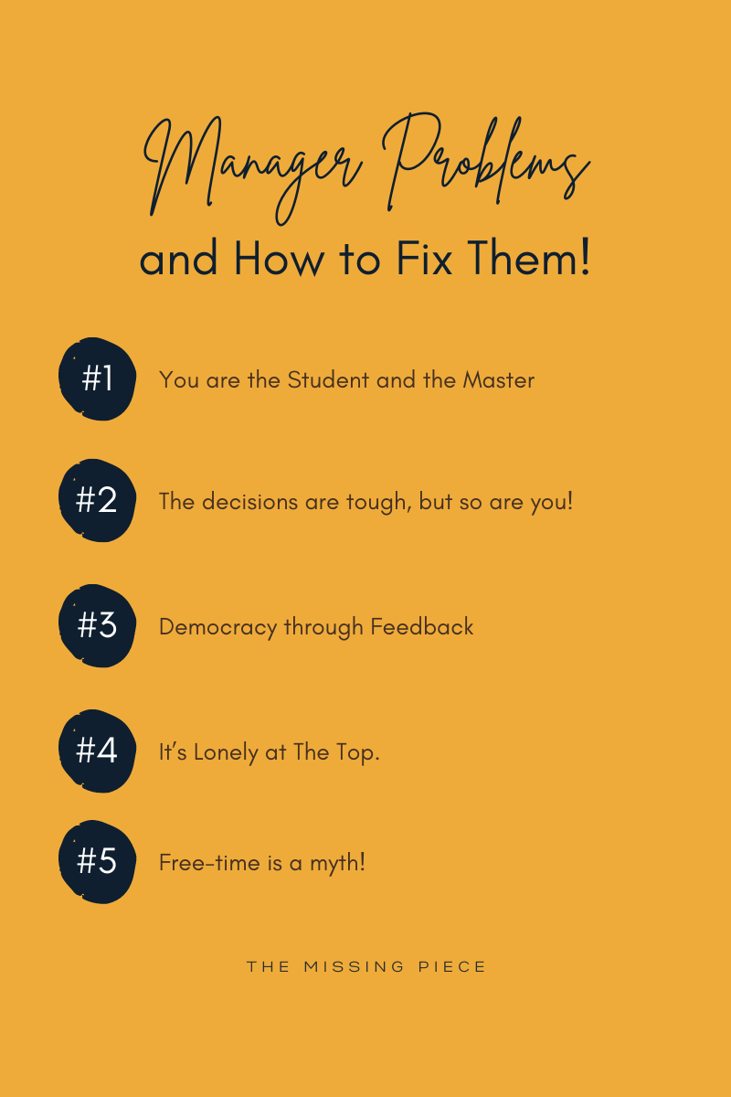 Manager Problems and How to Fix Them! - The Missing Piece